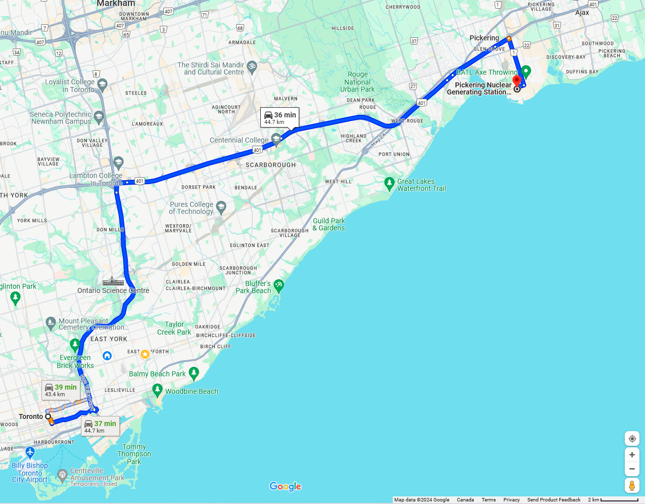 What to do about Pickering Nuclear? – Electric car adventures